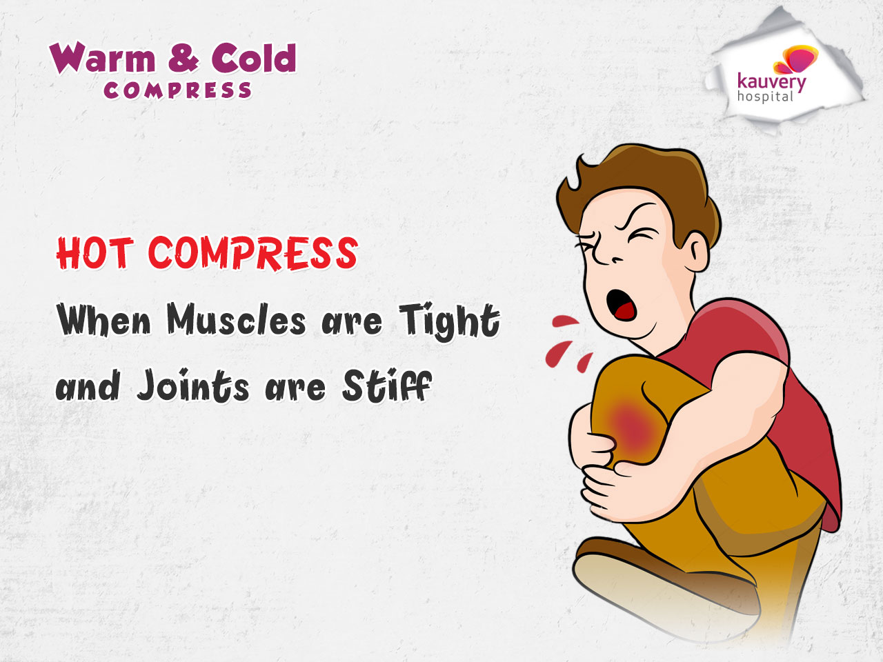 Warm compress for swelling store