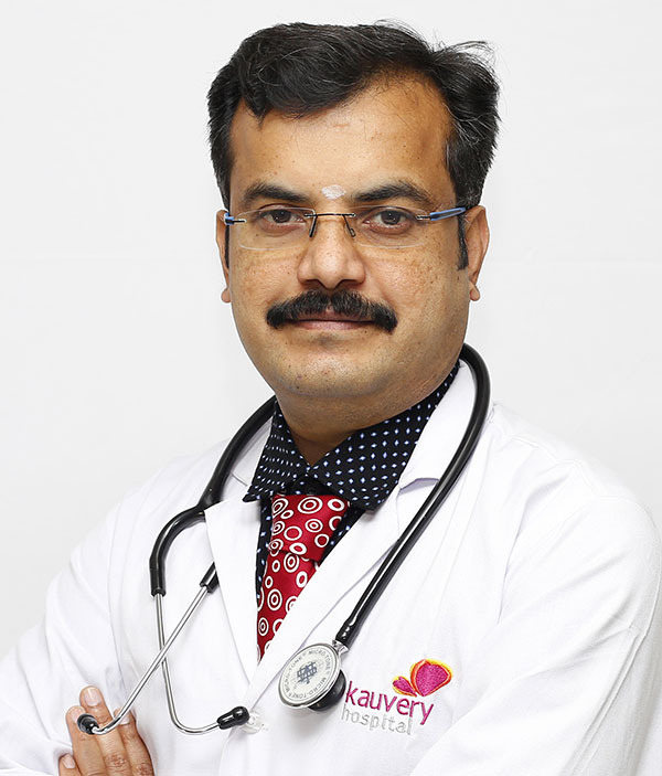 Dr. S. Ravikumar General Surgeon Kauvery Hospital Salem